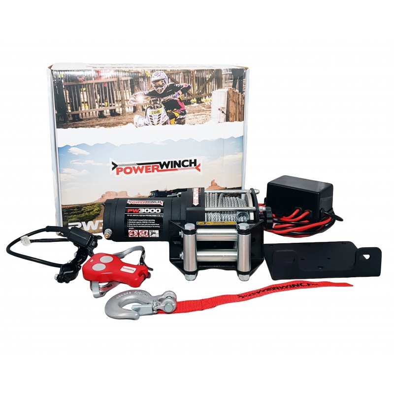 Powerwinch PW3000 12V - Electric winches, automotive, Kangaroowinch